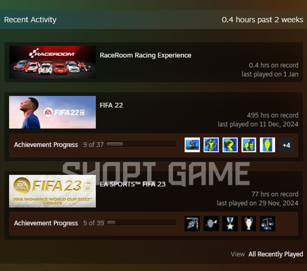 Купити Випадковий акаунт Steam з іграми FIFA (21-26) 1977 в інтернет ...