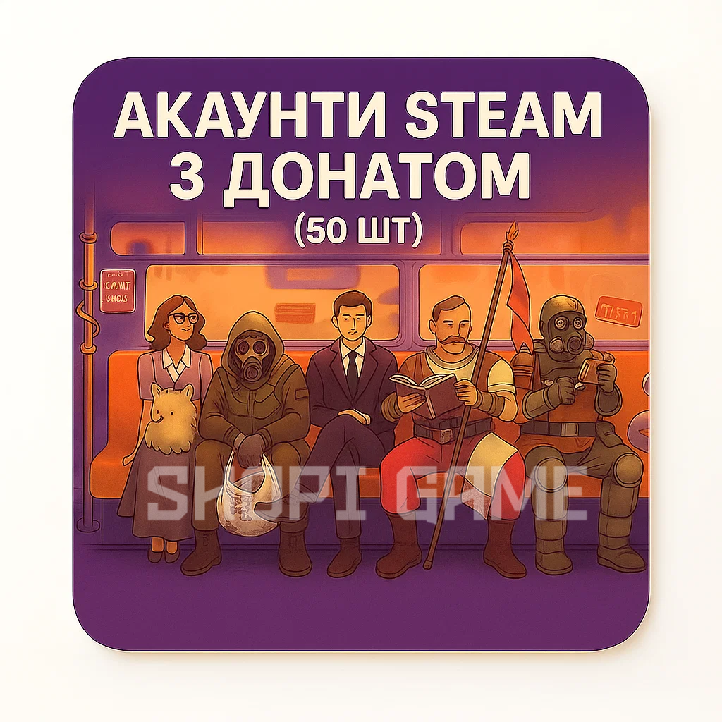 Buy Steam account pack (50 pcs) with donation 344 in the online store ...