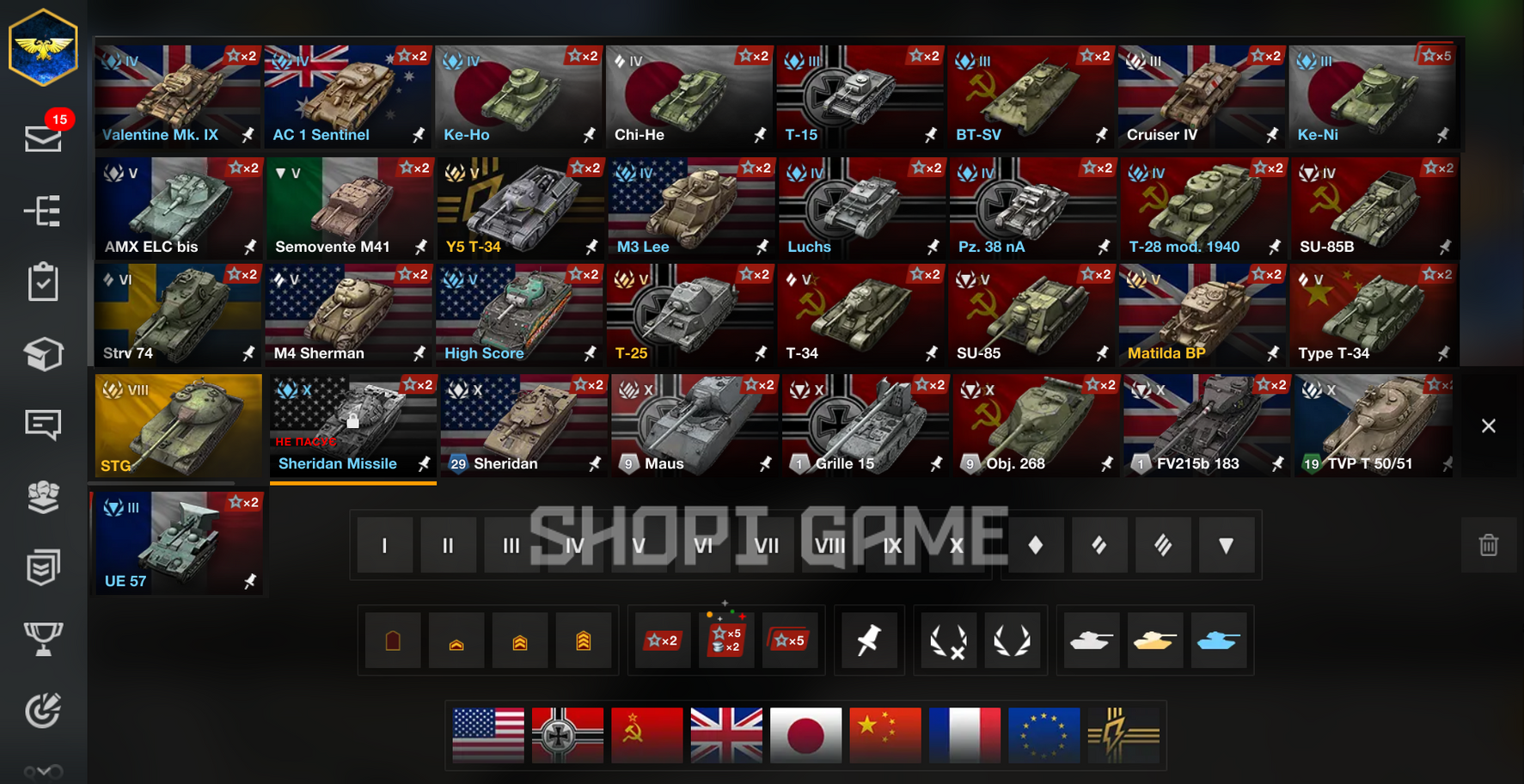 Buy NO ACCESS TO MAIL! 6 tops, 36 premium tanks, 11,770 battles, 8,462 ...